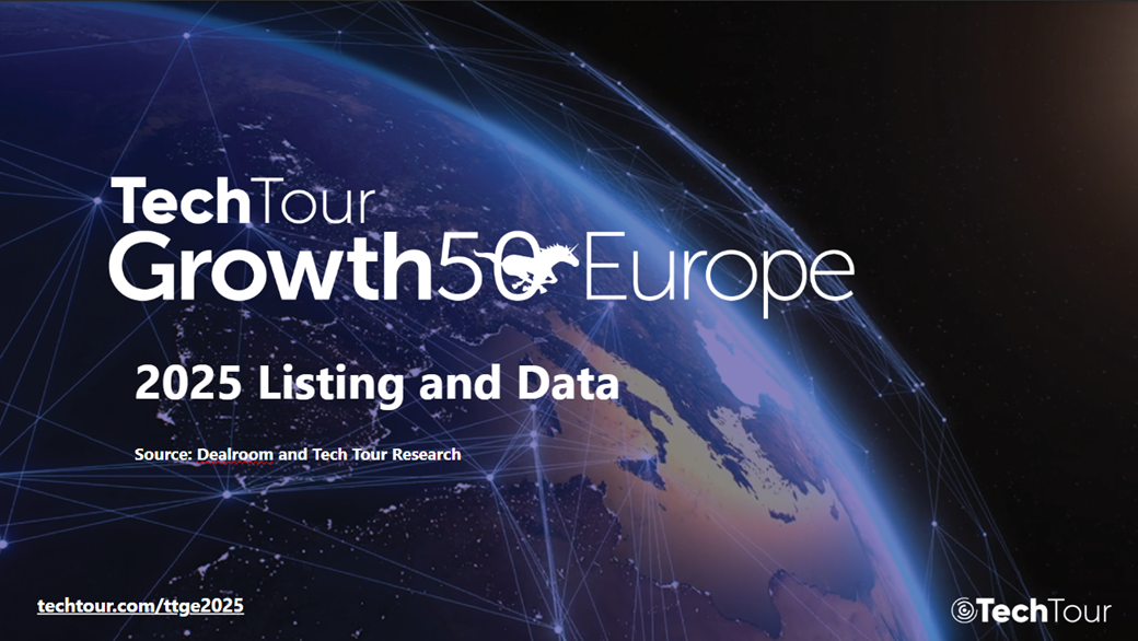 The Tech Tour Growth50 2025 Listing Points to Europe’s Deep Tech Potential - TechTour